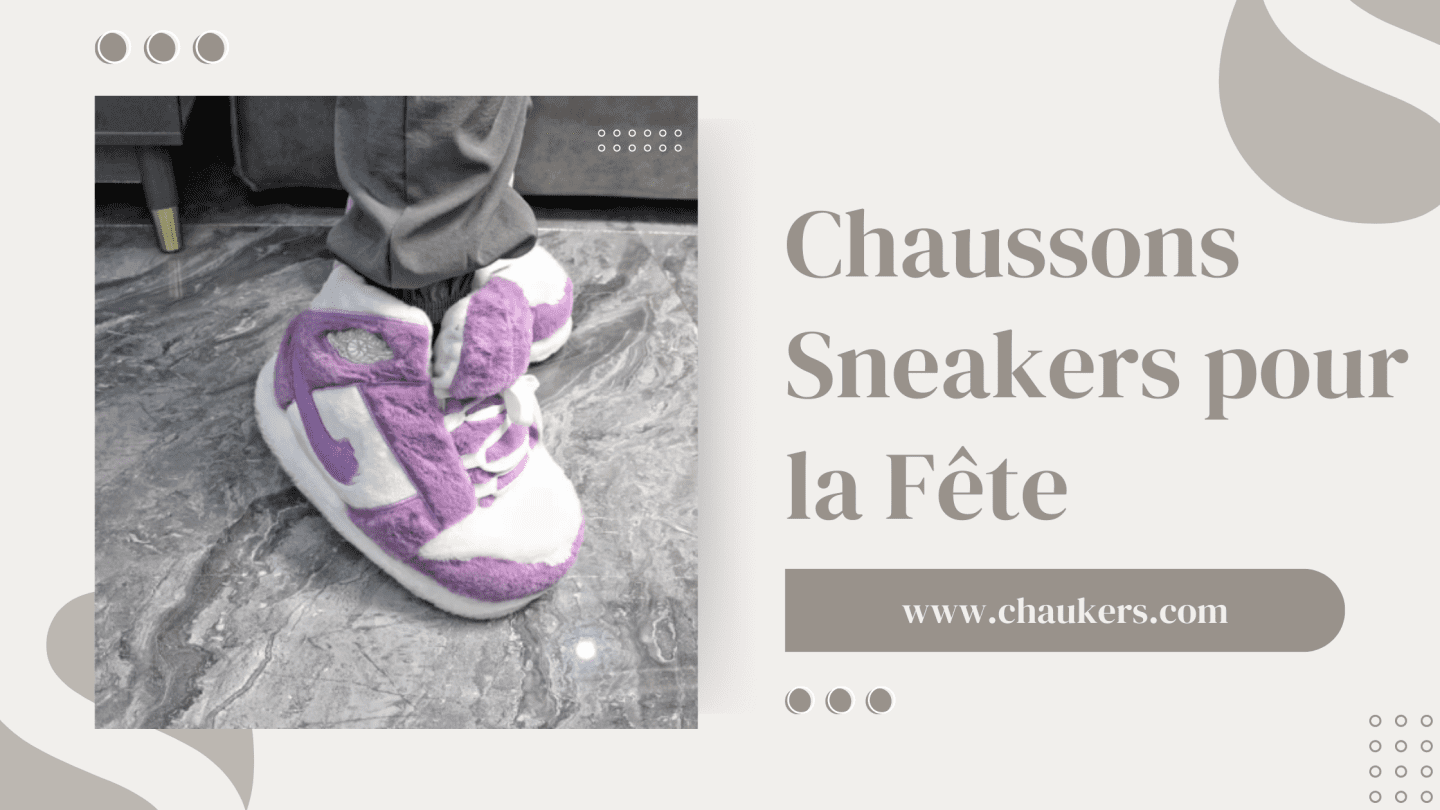 Achetez des chaussons sneakers pas cher pour plus de confort